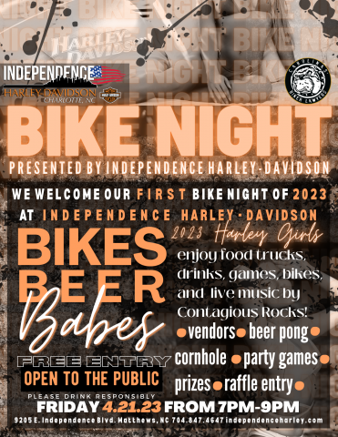 Bike Night | Independence Chapter #4539 | Charlotte North Carolina | H.O.G.